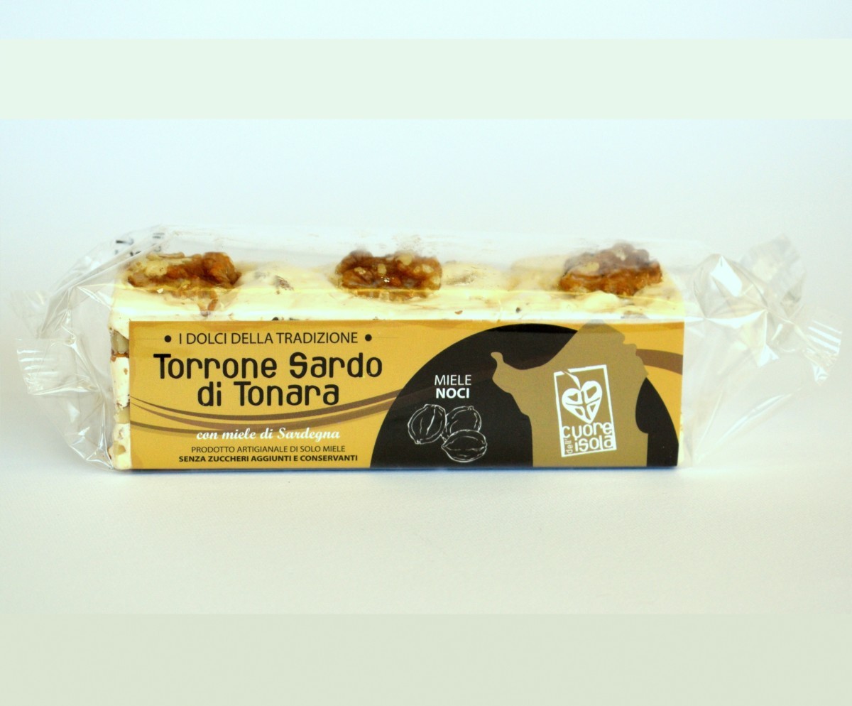 Cuore dell'Isola, TORRONE SARDO DI TONARA ALLE NOCI, 200 GR - BERRITTA ...